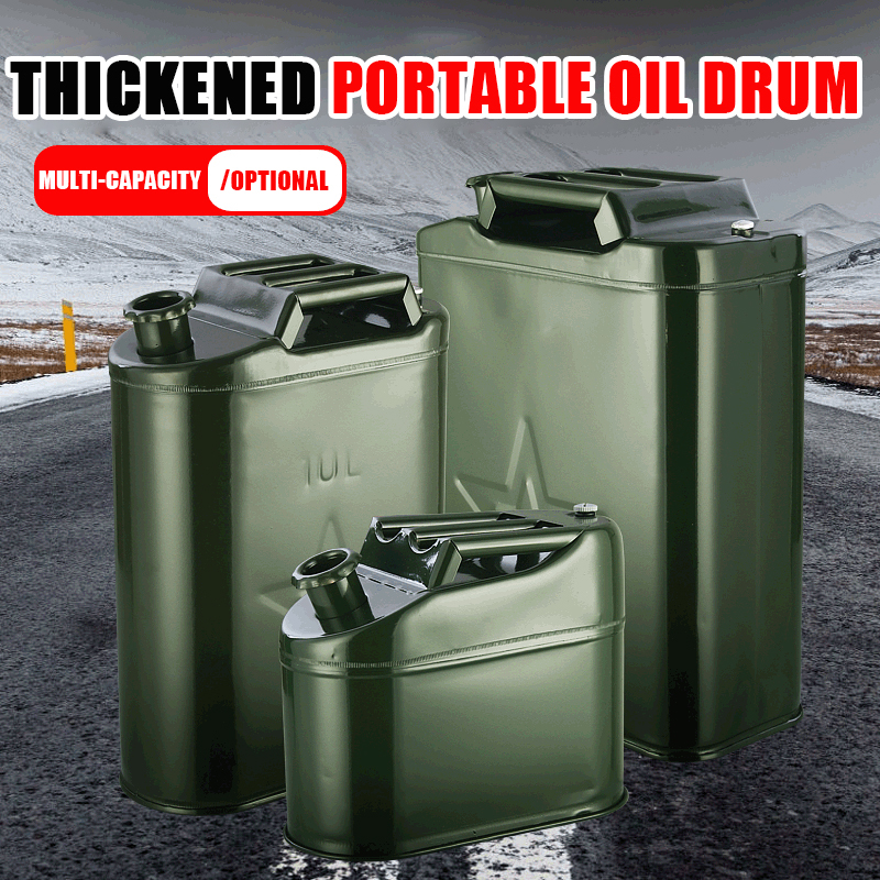 5L 10L 20L 25L 30L tong minyak petrol Jerry can oil drum gasoline drum Spare Fuel Tank oil tank ...