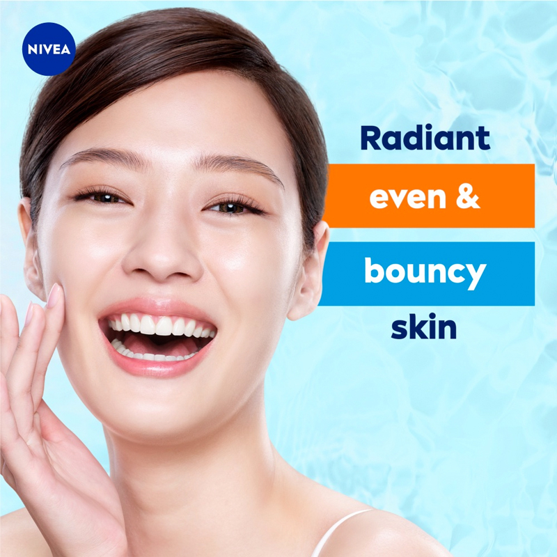 Nivea Extra Bright C & HYA Vitamin Essencce Water 100X Vitamin C ...