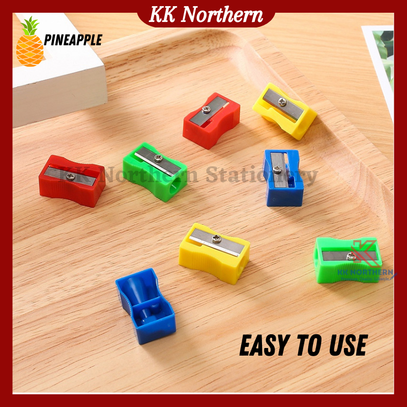Single Hole Small Pencil Sharpener Mini Pencil Sharpener Pembasuh ...