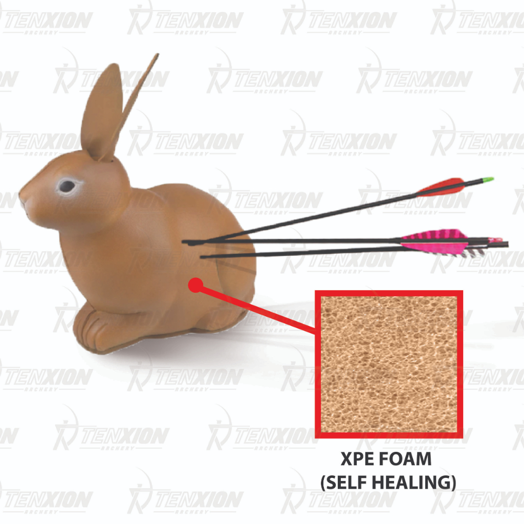 TenXion Archery High Density EVA XPE 3D Target Sitting Rabbit Arnab ...