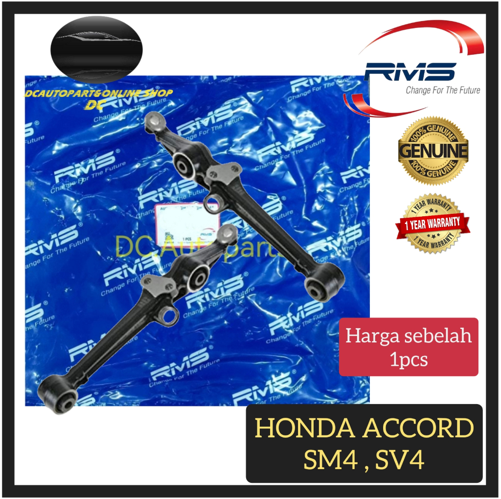 RMS CONTROL LOWER ARM FRONT HONDA ACCORD SM4 SV4 RA1 RA2 ( PRICE FOR ...