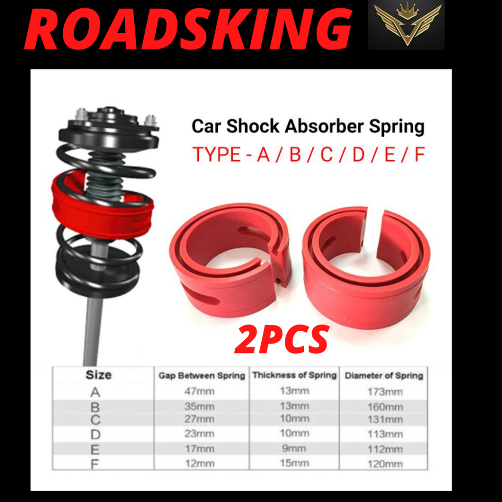 AMT 100% Ori Car Shock Absorber Spring Buffer A/B/C/D/E/F kereta Iswara ...