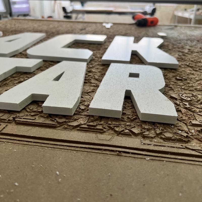 Custom PVC 3D Logo Signage | 3D Lettering (A-P)| PVC Foam Board ...