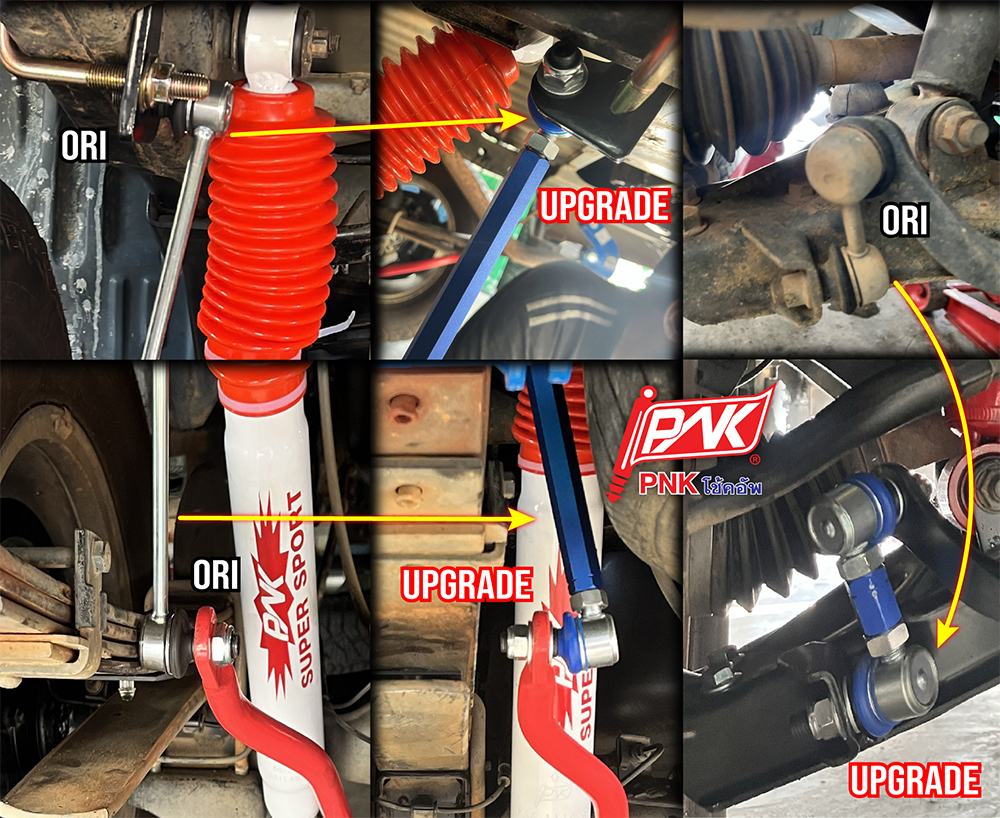 Adjustable Stabilizer Link Sway Bar 4x4 Accessories Toyota Hilux Ford ...