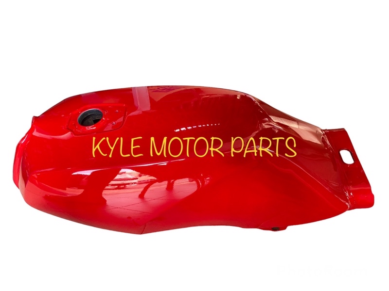5PV RXZ CATALYZER BODY COVER SET WITH TANK+STICKER VRC RED ORIGINAL ...