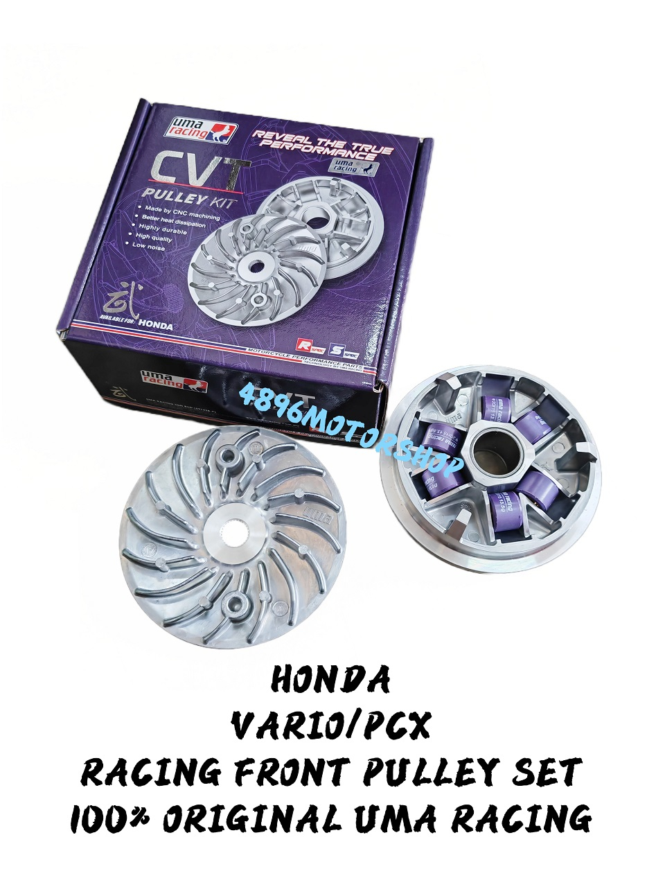 100% ORIGINAL UMA RACING NMAX NVX VARIO 125 VARIO 150 CVT CNC PULLEY ...