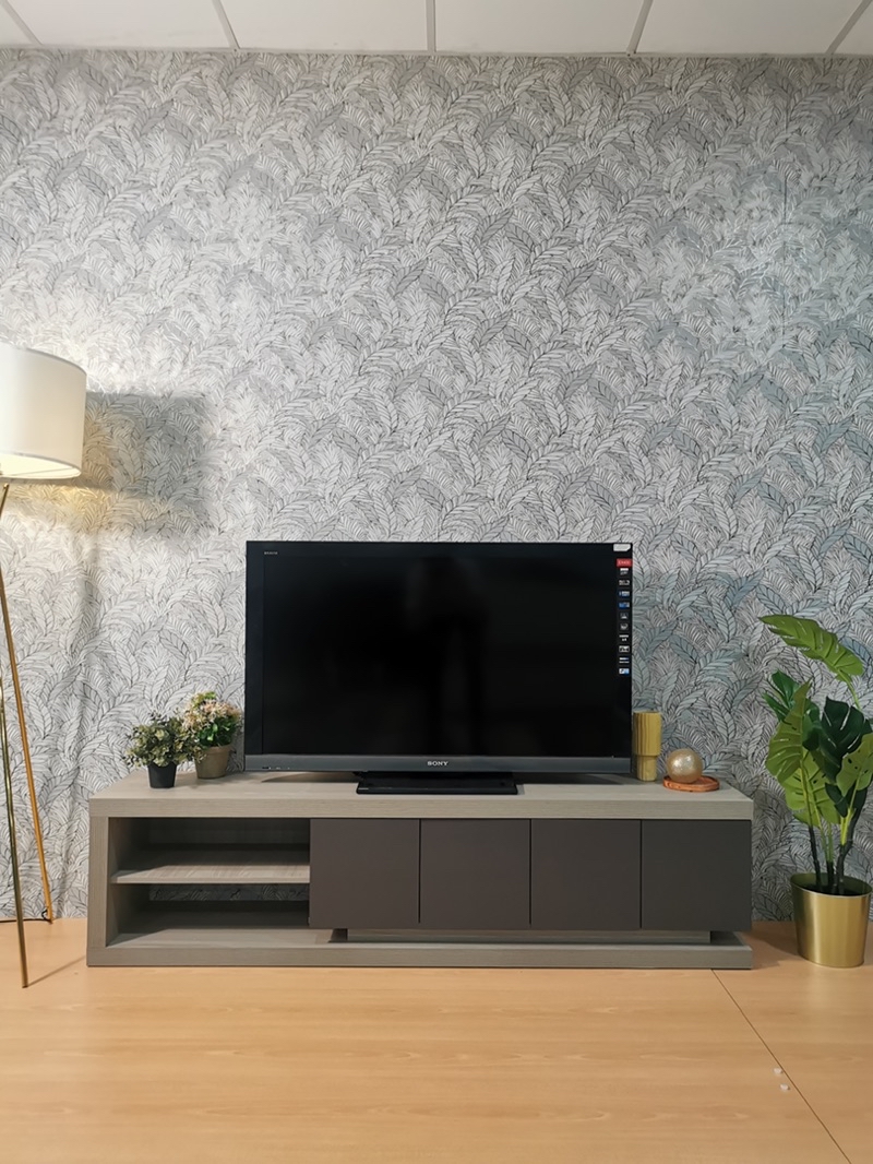 Furniture Art Design 6 Feet TV Cabinet /TV Console/ Media Storage/ Rak ...