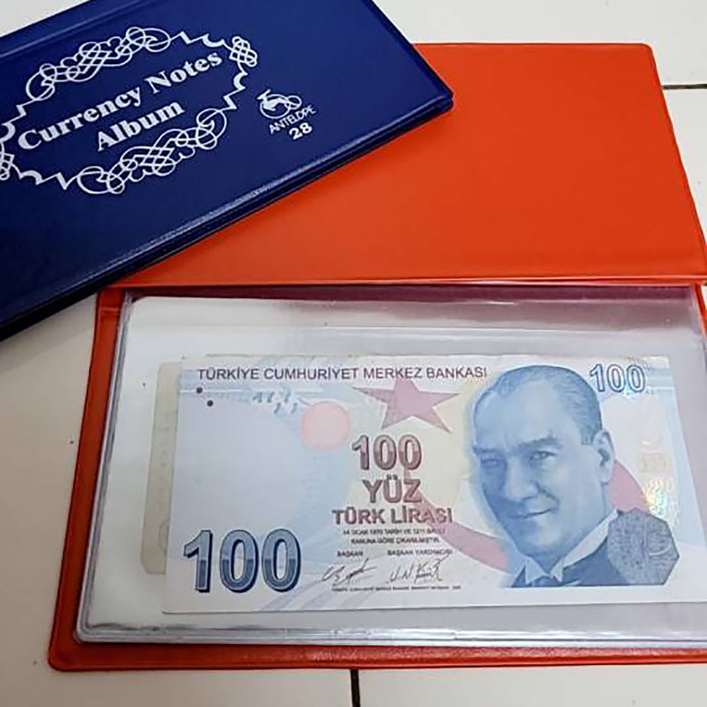 Currency Notes Album (14 Pockets) / Money Album / Note Album / Bank ...