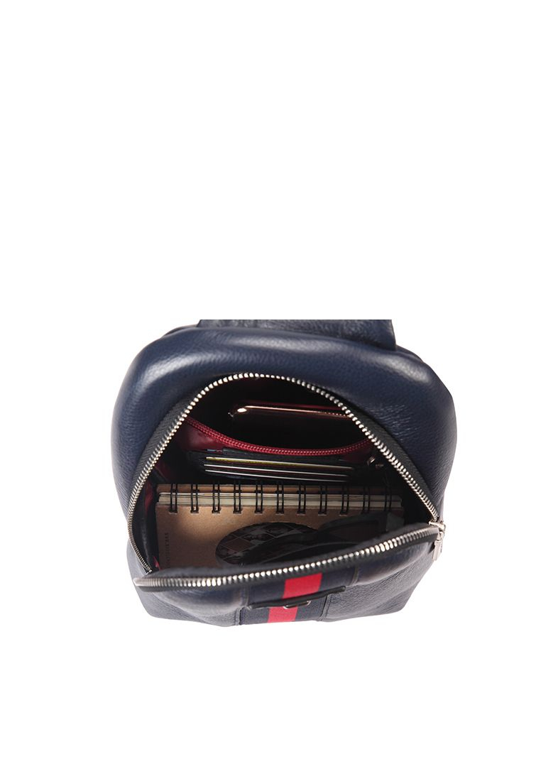 Charles Berkeley BURLINGTON British Style Men's Leather Crossbody Waist ...