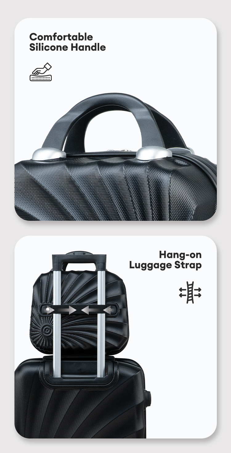 Case Valker Taro 12 inches ABS Cosmetic Case Travel Luggage Bag (12 ...