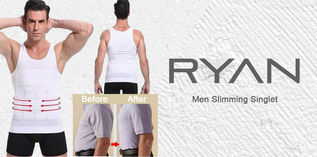 McJoden - RYAN Man Singlet Men Slimming Singlet Shaper Body Slim Shirt ...