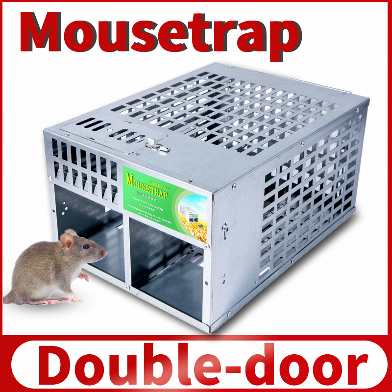 New Auto Capture Big Mouse Trapper Humane Live Cage Sensitive Multi Rat ...