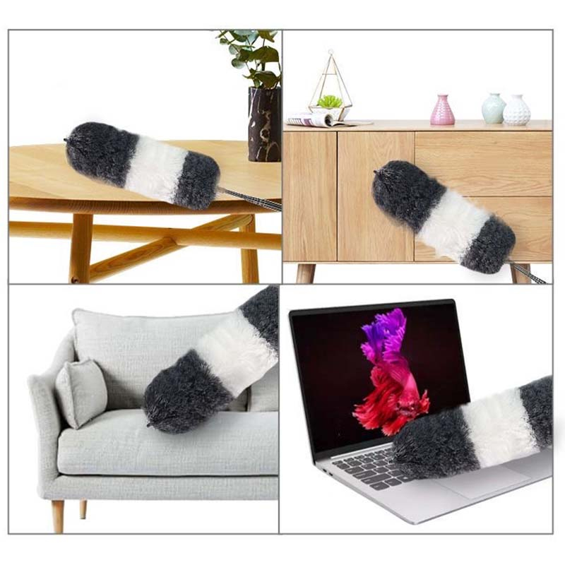 Extendable Microfiber Duster for Cleaning Extra Long 280CM Dust Cleaner ...