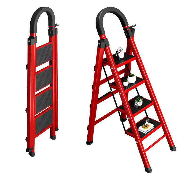 3 / 4 / 5 / 6 STEP Single Sided Ladder Foldable Household Ladder ...