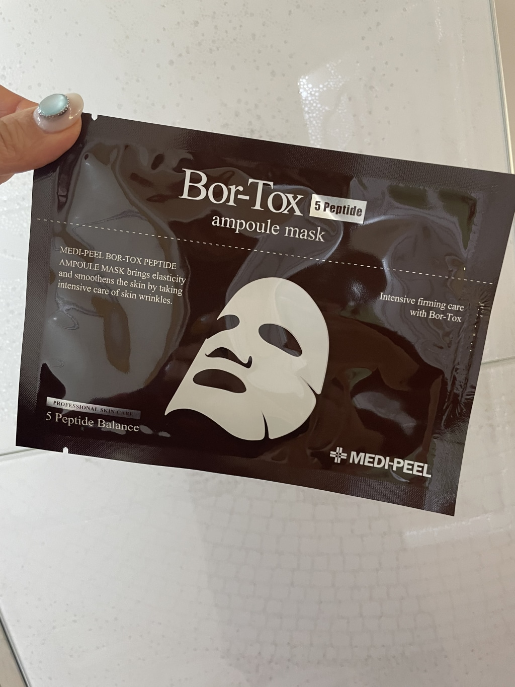 MediPeel Peptide-tox Bor Ampoule Mask (Bor-Tox Peptide) Wrinkles ...