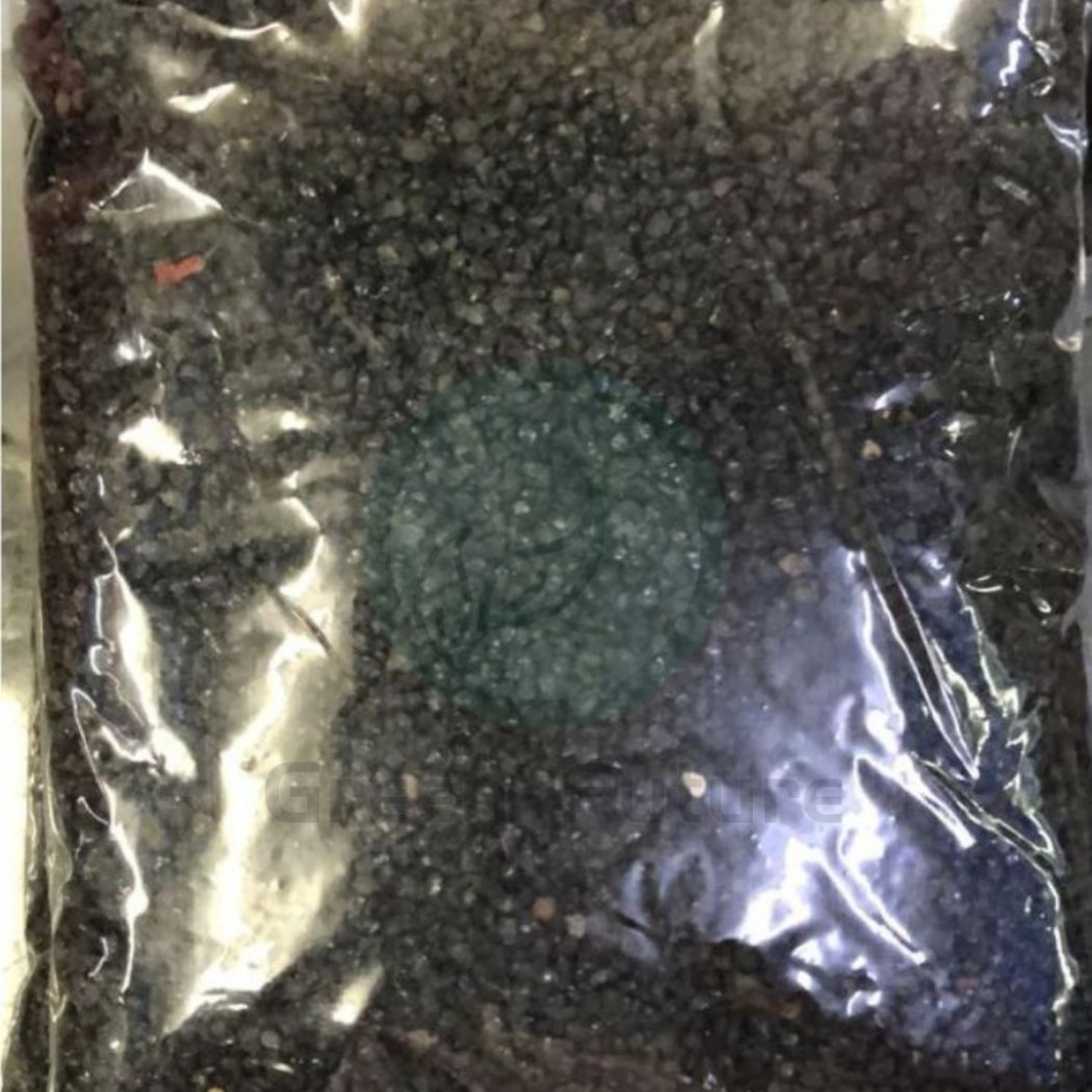 Aquarium Black Sand Pasir Hitam Cantik A Class Crystal Black Sand 黑金砂 ...