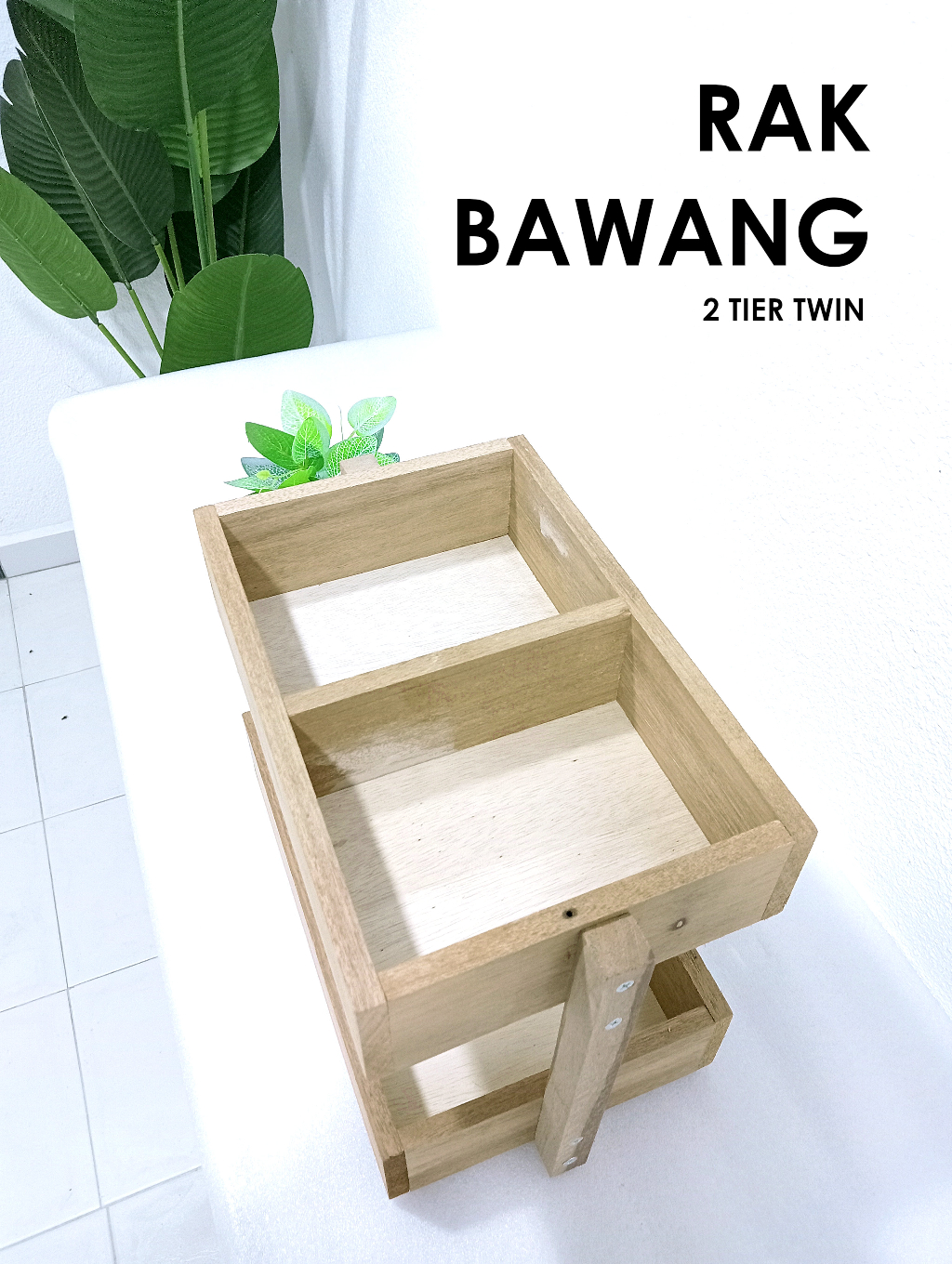 READY STOK) BEKAS SIMPAN BAWANG BERTINGKAT / RAK BAWANG / ONION RACK ...