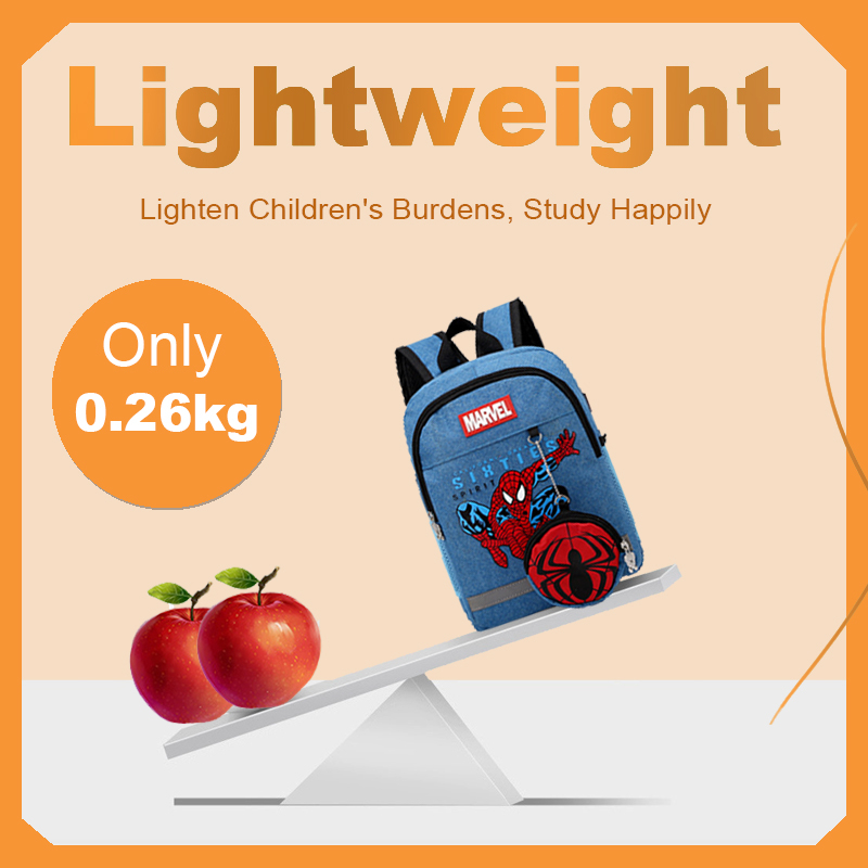 Beg Sekolah Kanak Boy Kindergarten School Bag Spider Man Beg Sekolah ...