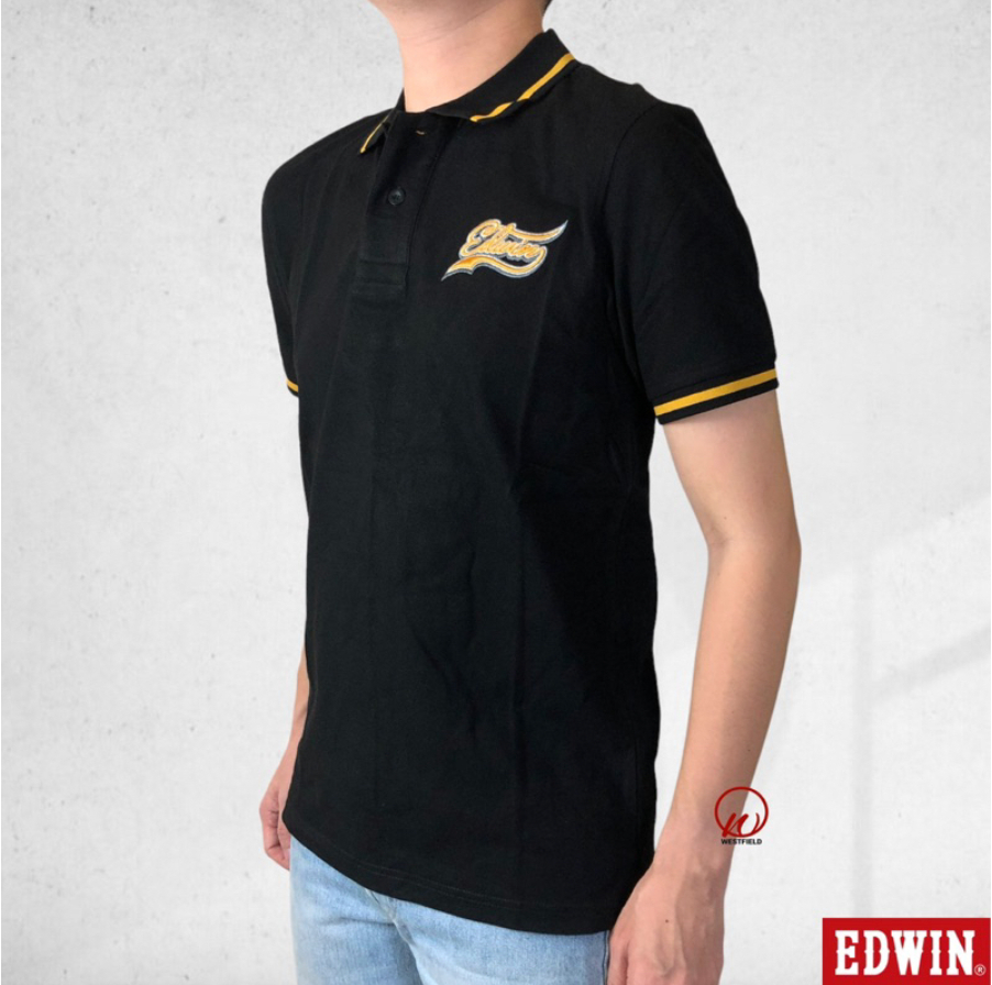 🔥NEW ARRIVAL🔥 EDWIN MEN’S SIGNATURE LOGO EMBROIDERY COLLAR POLO T-SHIRT ( 7482 1876 ) | Shopee ...