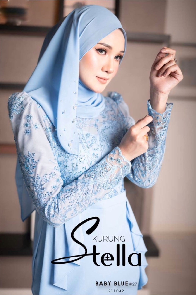 KURUNG STELLA | BAJU KURUNG RAYA 2023 | SET IBU ANAK | BAJU KURUNG ...