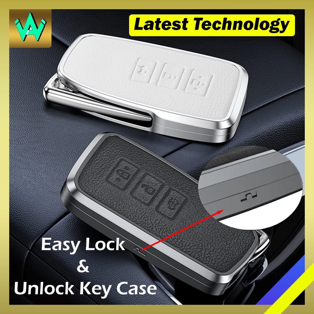 Lexus Key Cover RX300 NX200T ES250 Aluminium Alloy Genuine Leather Cow ...