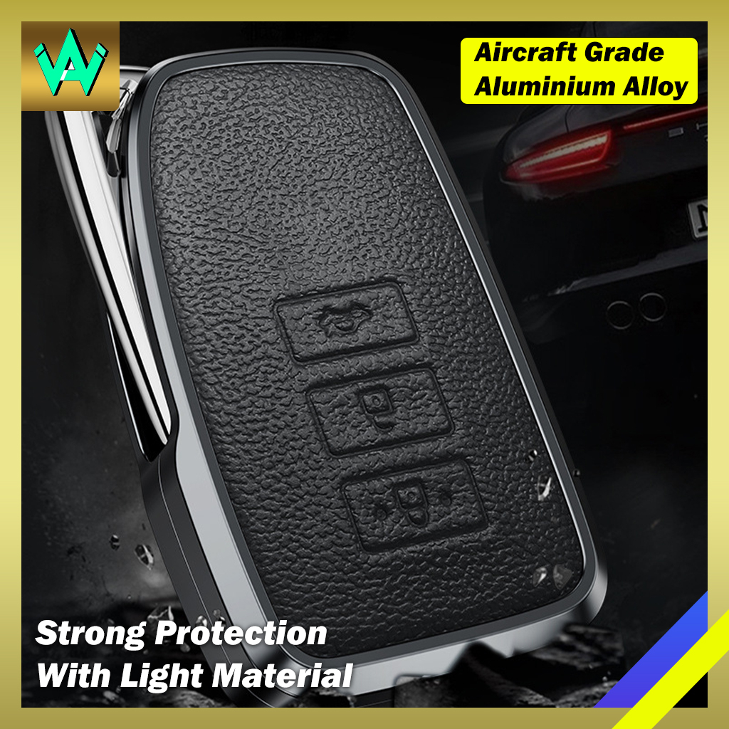 Lexus Key Cover RX300 NX200T ES250 Aluminium Alloy Genuine Leather Cow ...
