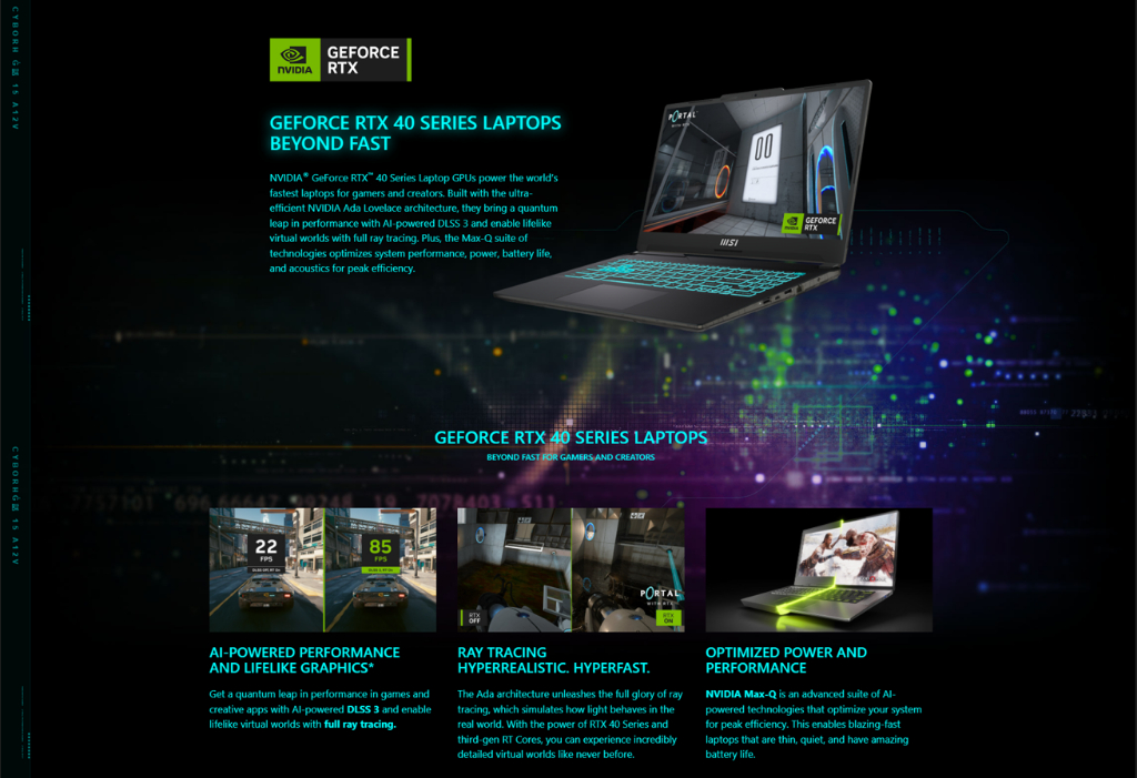 MSI Cyborg 15 A13VFK-1257MY (i5-13420h/16GB/512GB/15.6" FHD 144HZ /RTX ...