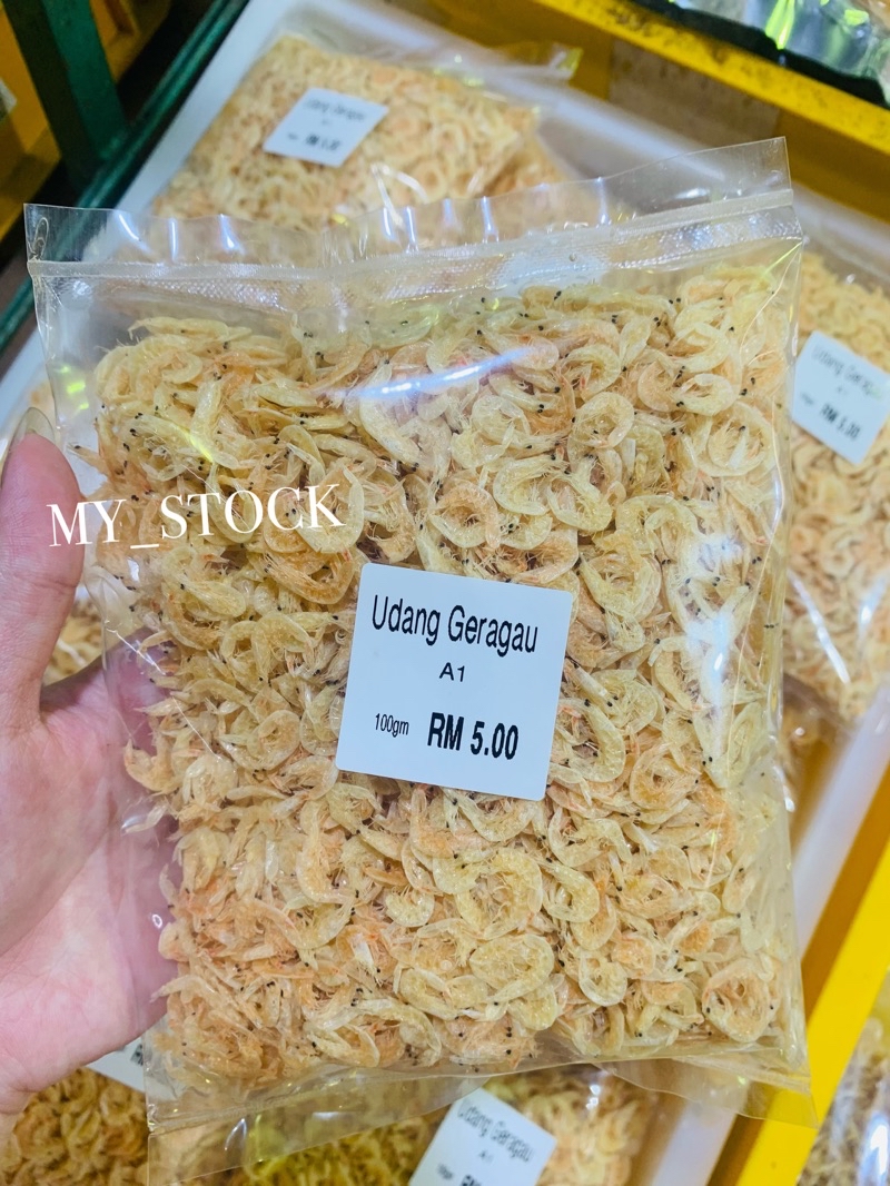 Udang Geragau 150gm Pangkor udang kering geragau 虾皮/樱花虾 (udang Sakura ...