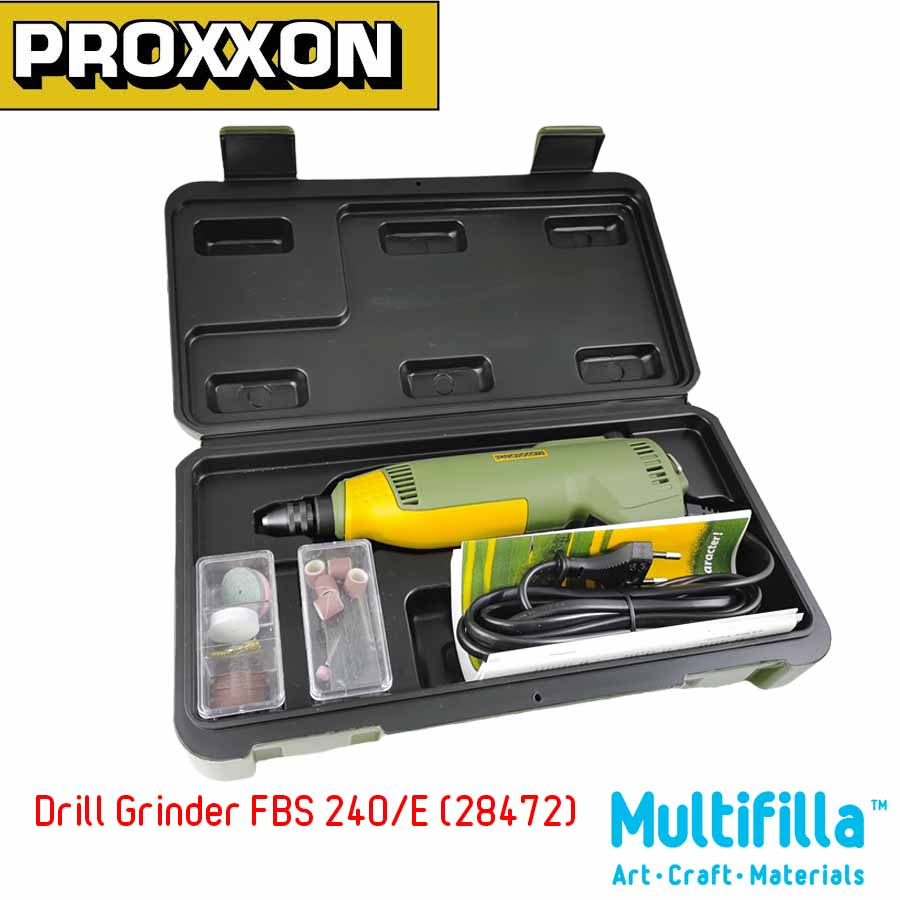 Proxxon Precision Drill Grinder FBS 240/E (28472) - Hand Drill Machine ...