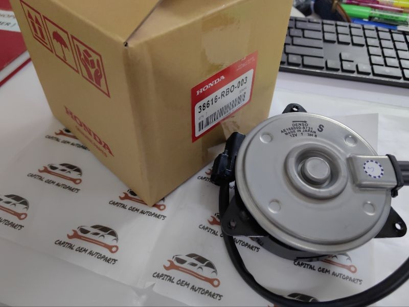 HONDA CITY TMO JAZZ TFO GE CRV CRV TOA FREED, BRV BRV BRIO AirCond CONDENSOR & Fan Motor 38616 ...