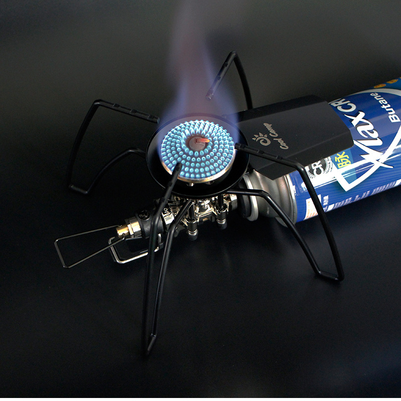 Camping Spider Stove With Accessories Compact Black Portable Foldable ...