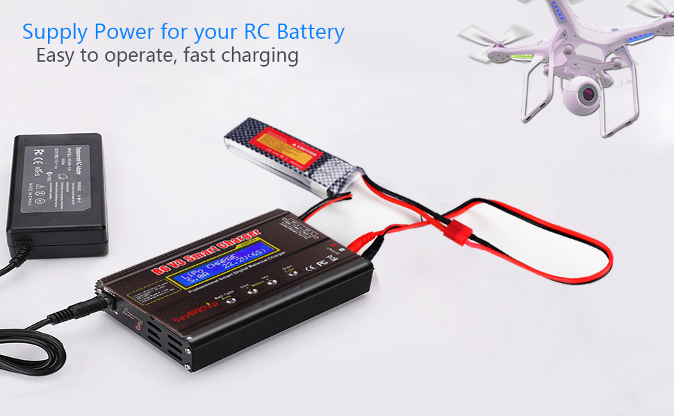 iMAX B6 V3 80W 6A Smart Balance Fast Charger Discharger ( Smart Lipo ...