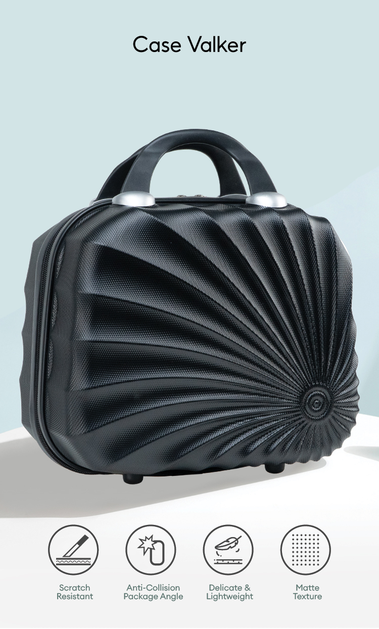 Case Valker Taro 12 inches ABS Cosmetic Case Travel Luggage Bag (12 ...