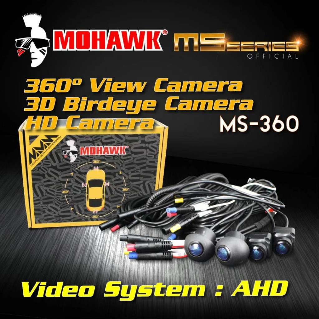 ORIGINAL MOHAWK 360 View Camera 3D Birdeye Camera HD Camera MS Series ...
