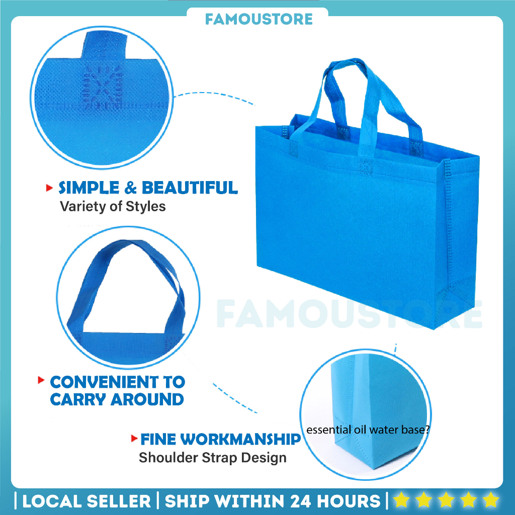 Non Woven Bag A4 Recycle Bag Shopping Bag Gift Bag Party Bag Doorgift ...