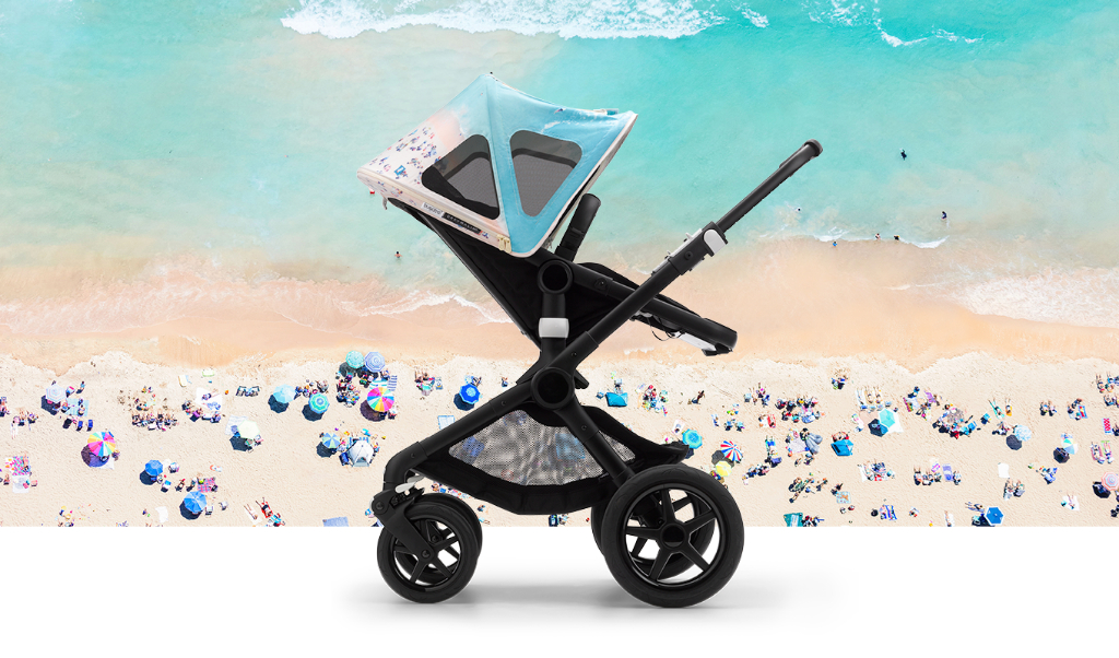 Bugaboo Bee5 Breezy Sun Canopy - Gray Malin | Shopee Malaysia
