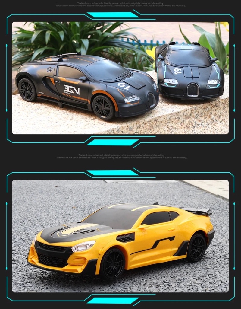 FEO Bumblebee Rc Transform Car Remote Control Car Drift Deformation Toy ...
