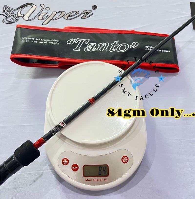 Viper Tanto Single Hand One Piece BC Rod 5.2 Ft | Shopee Malaysia