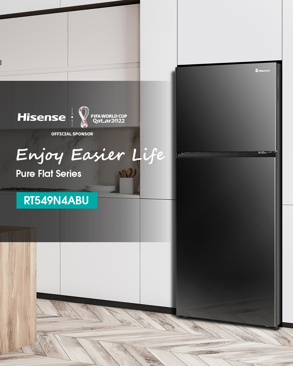 [Free Shipping] HISENSE 2 Door INVERTER No Frost 500L Refrigerator ...
