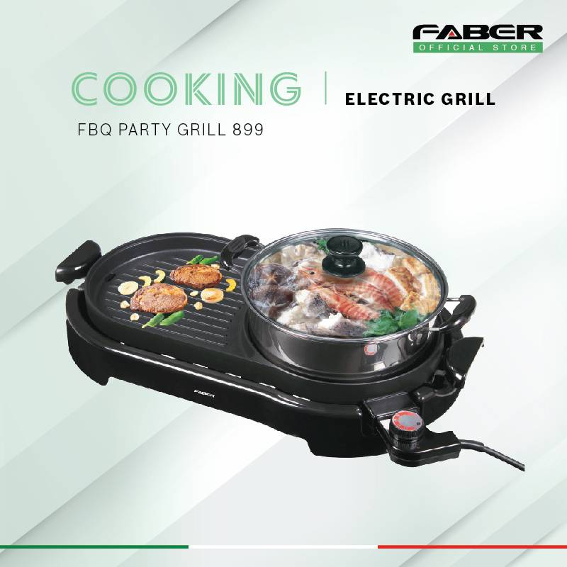 FABER Party Grill & Steamboat FBQ 899/FBQ-899 | Shopee Malaysia