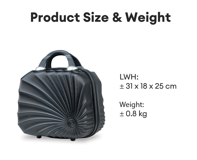 Case Valker Taro 12 inches ABS Cosmetic Case Travel Luggage Bag (12 ...