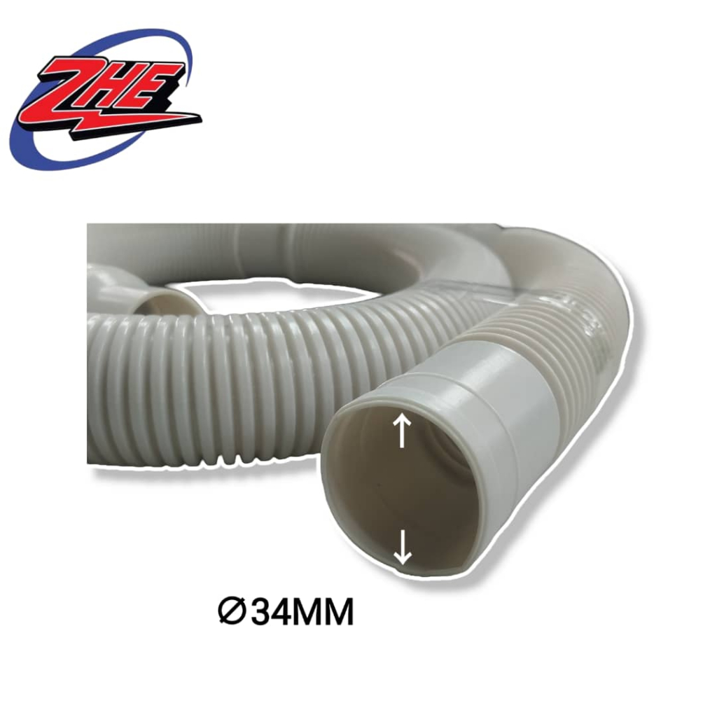 HAIER WASHING MACHINE DRAIN OUTLET HOSE PIPE STRAIGHT / PAIP KELUAR AIR ...
