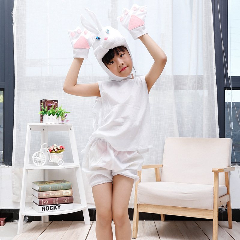🔥READY STOCK🔥 3y-10y Lovely Kids Costume Animal RABBIT Cosplay Set ...