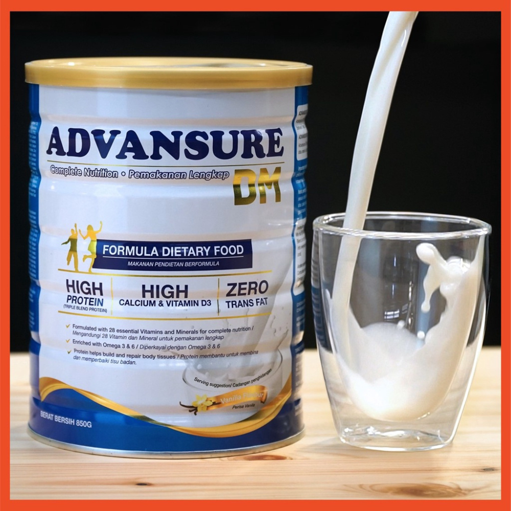 🔥Ready Stock🔥Advansure Dm Complete Nutrition (850g) | Shopee Malaysia