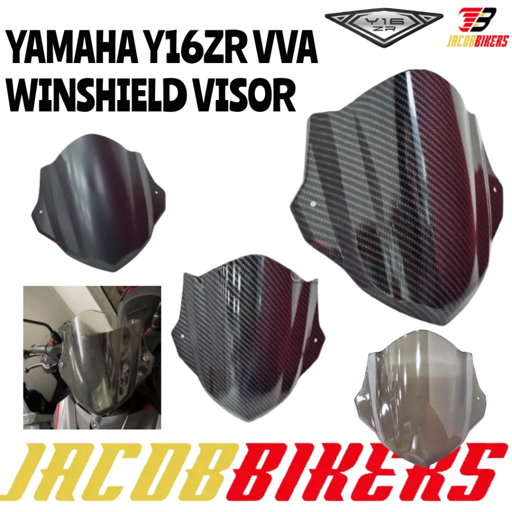 YAMAHA Y16ZR Y16 VVA WINDSHIELD VISOR COVER . | Shopee Malaysia