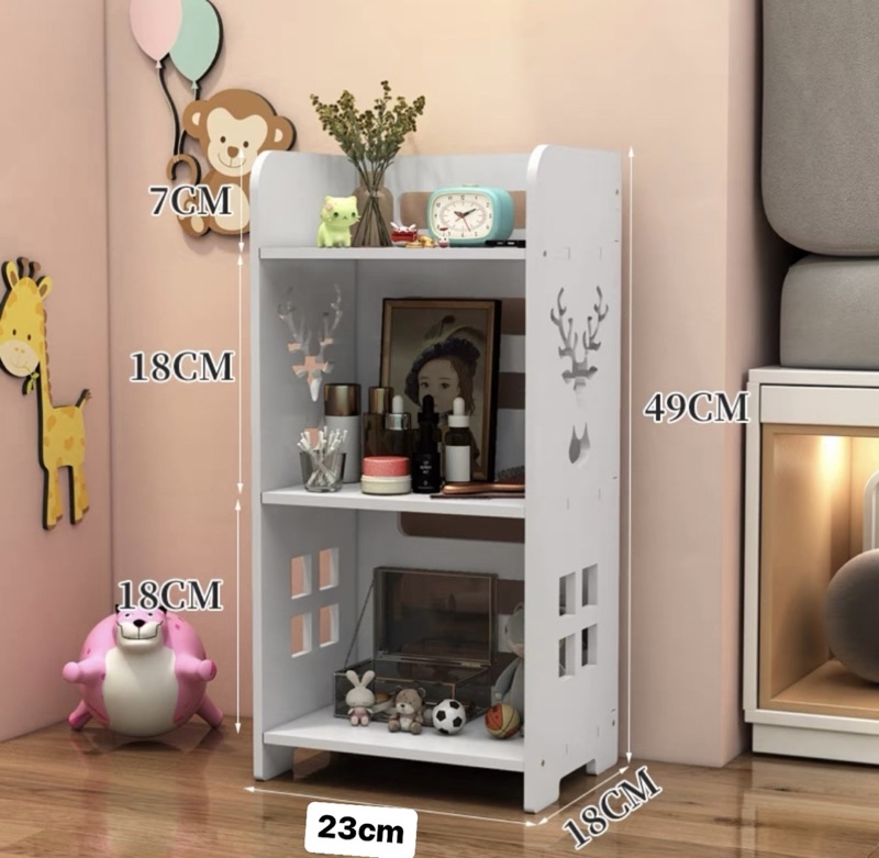DIY Rack Kecil Tepi Katil Almari Bukit Rack Living Room Shelf Side Bed ...