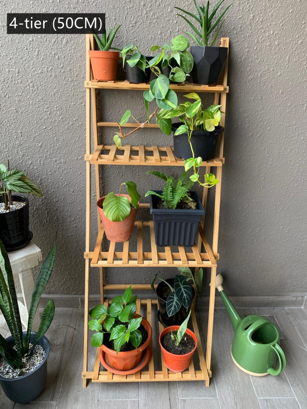 FY Flower Rack Flower Display Plant Rack Shelf Rak Bunga Bertingkat 3/4 ...