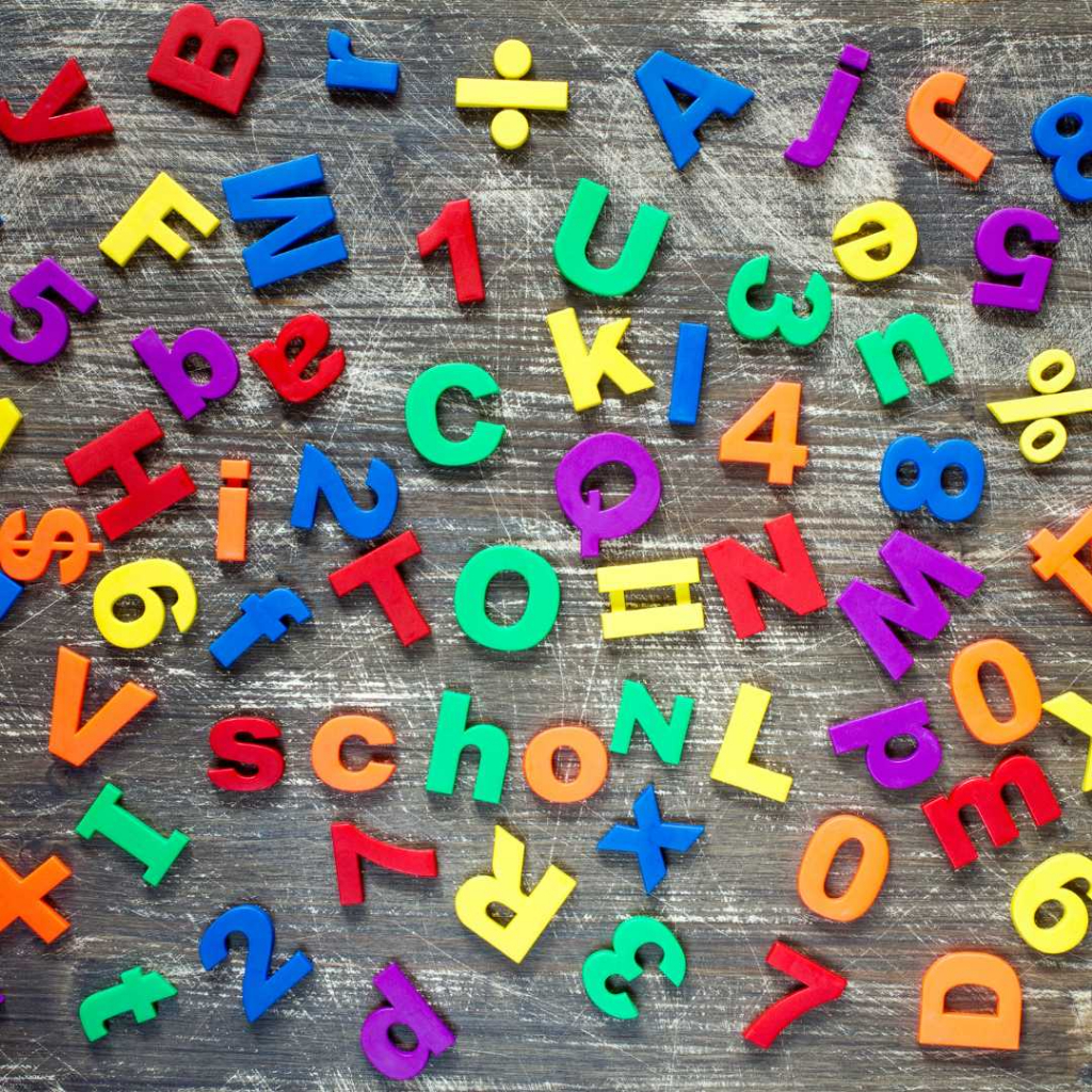 Magnetic Letters Numbers Alphabet ABC 123 Fridge Magnets Uppercase ...