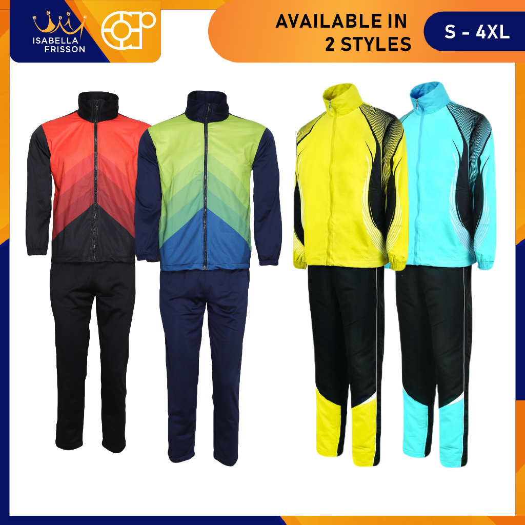 ARORA SPORTS UNISEX TRACKSUIT SUBLIMATION MICROFIBER T SUIT 05-08 ...