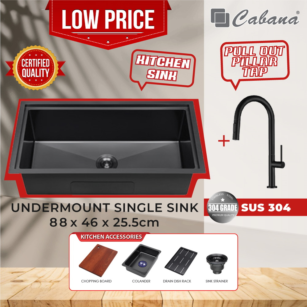 [Kingsman] Cabana Multifunction HoneyComb Kitchen Sink Undermount ...